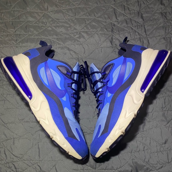 Nike | Shoes | Air Max 27 React Light Blue | Poshmark